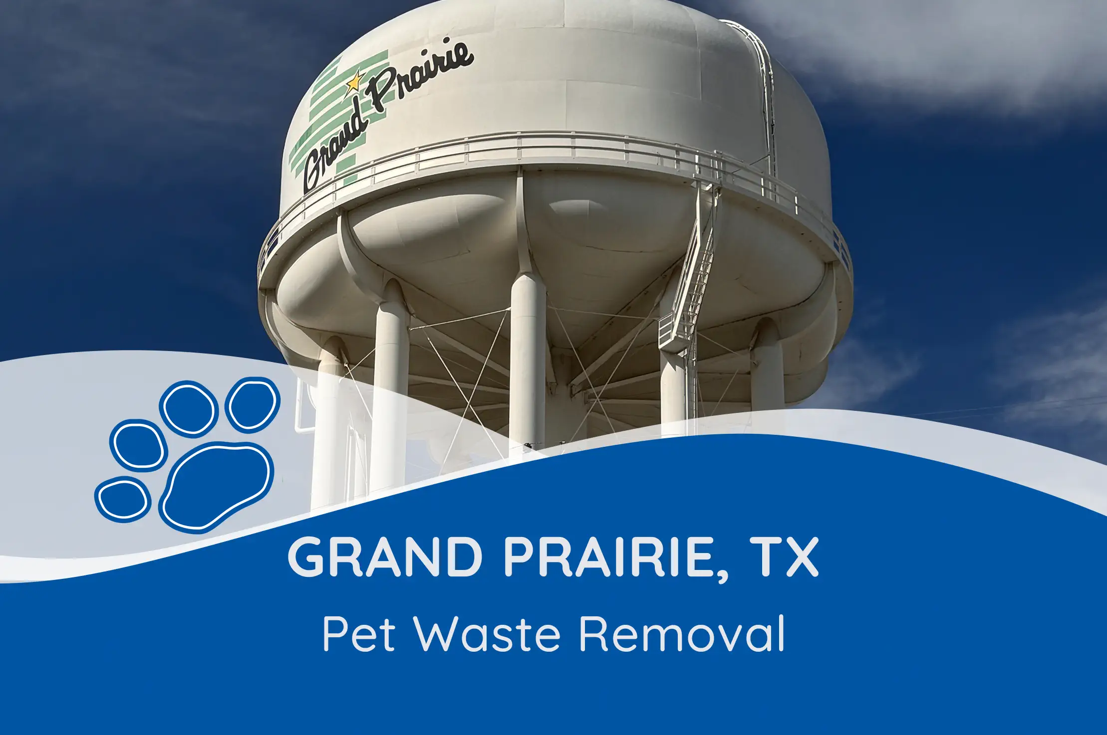 Grand Prairie, TX Poop Scooping Service | Pet Waste Inc